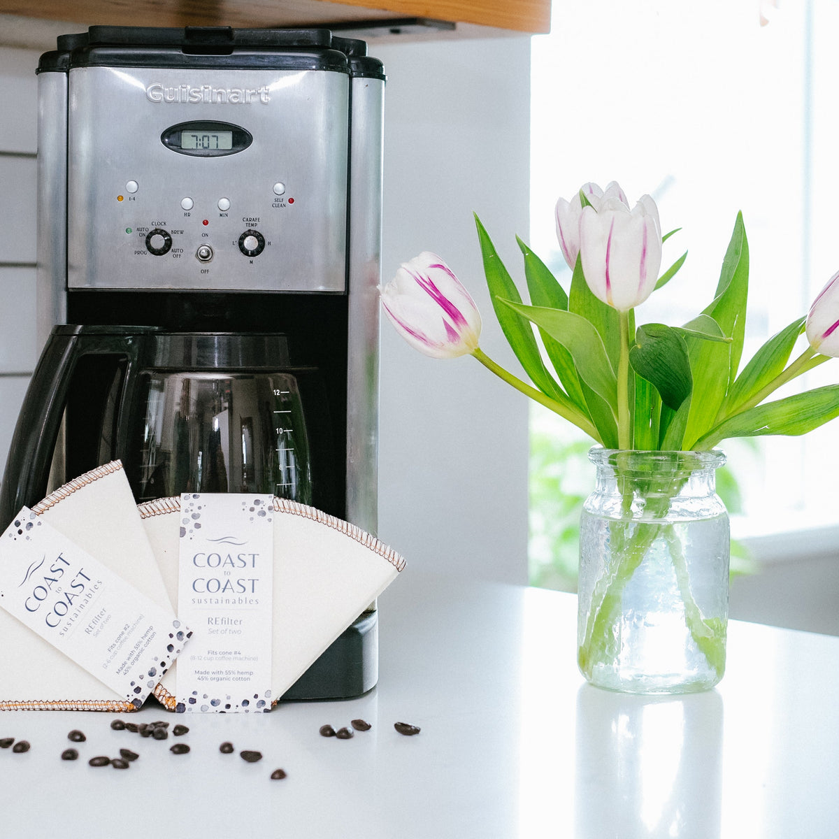 REusable Coffee Filters & Tea Bags – Coast to Coast Sustainables